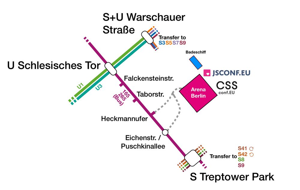 How to get to JSConf EU and CSSconf EU How to get to JSConf EU and CSSconf EU
